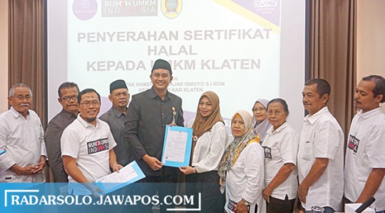 DPRD Klaten Fasilitasi Sertifikasi Halal Pelaku UMKM - Kabupaten Klaten DPRD Klaten Fasilitasi Sertifikasi Halal Pelaku UMKM - Kabupaten Klaten